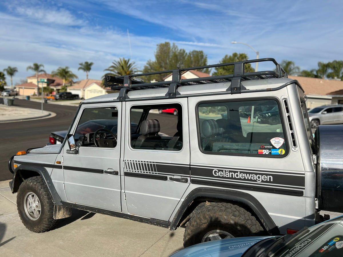 Side stripes G-wagen Geländewagen Mercedes Benz, overland, retro w460 ...